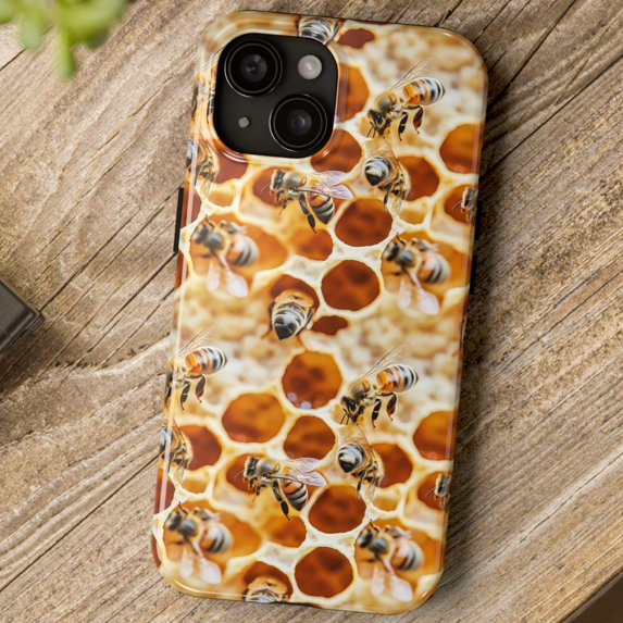 Beehive Honey Bees Honeycomb Nest Compatible with iPhone 11 through 17 ...