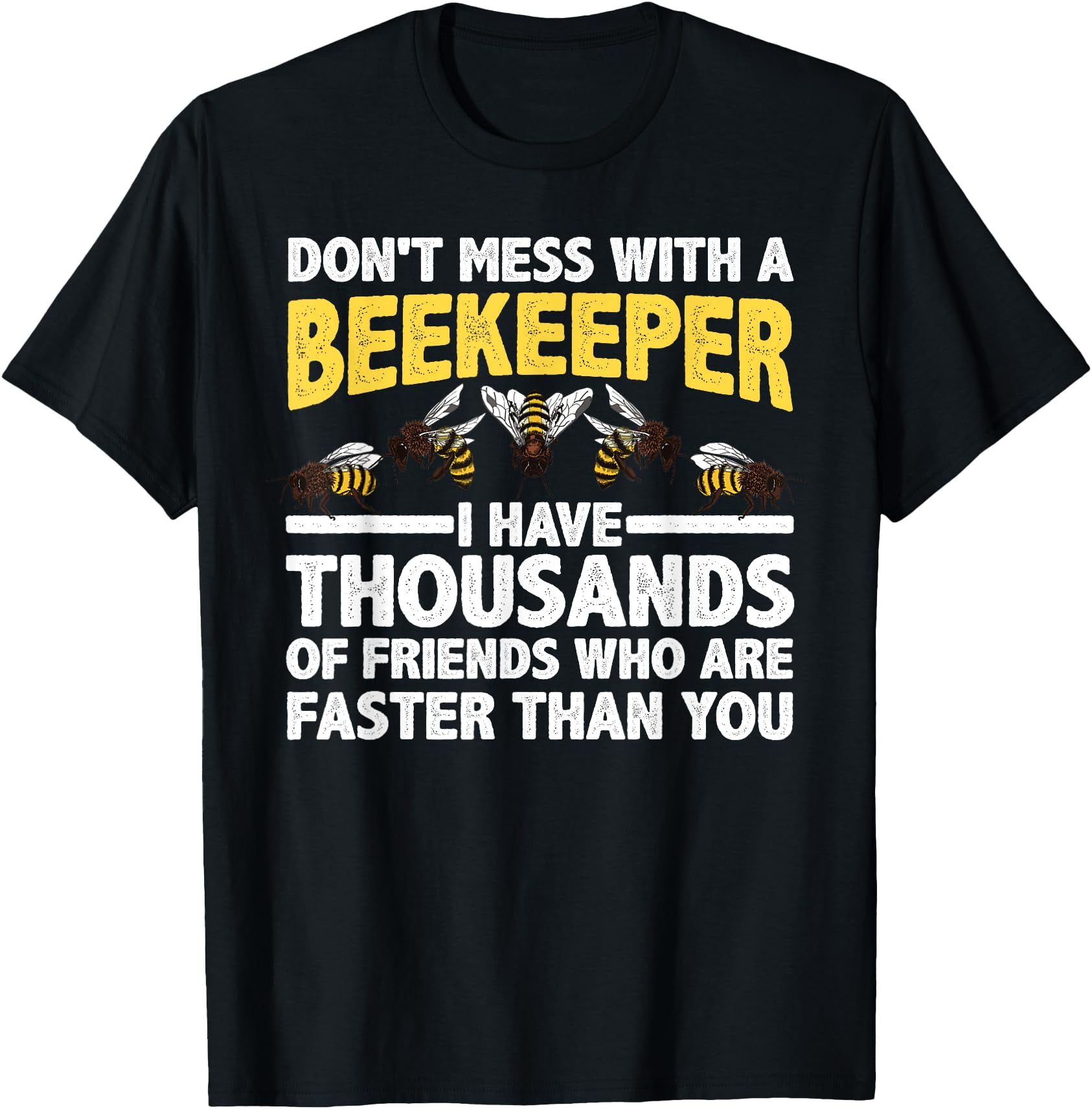 Beekeeper Art Beekeeping Honeybee Beehive Lover Softstyle T-Shirt,Black ...