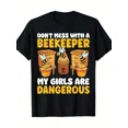 Beekeeper Honey Bee Lover Funny Apiary Nature Graphic Unisex T-Shirt ...