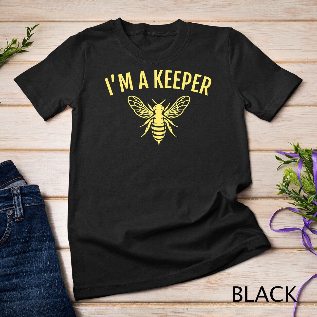 Beekeeper I'M A (Bee) Keeper T-Shirt - Walmart.com
