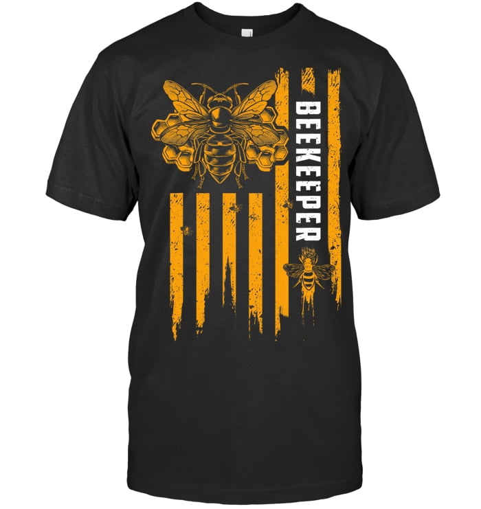 Beekeeping American Honeycomb Honey Bees Beekeeper Beekeeping T Shirt ...