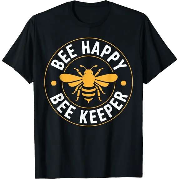 Beekeeping Bee Happy Bee Keeper T-Shirt - Walmart.com