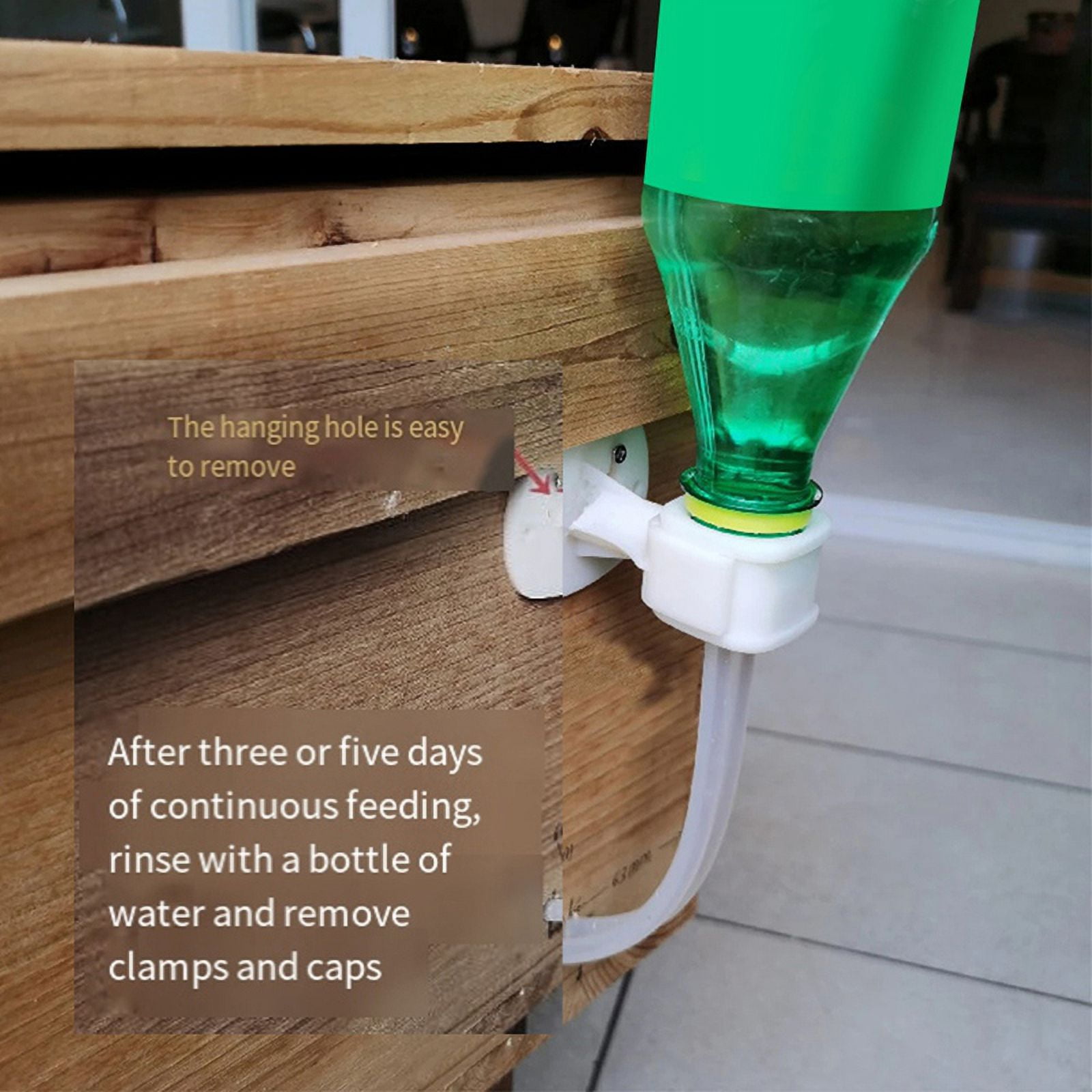 Beekeeping Feeder Feeding Inside Beehive Plastic Honey Sugar Feed Trough Water Tool Small Size ...