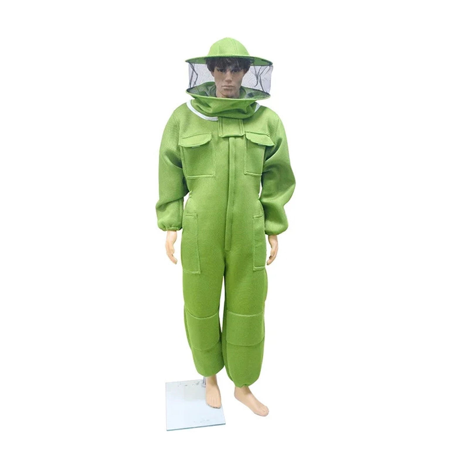 Beekeeping Protective Clothing 3D Air Cotton Bee Suit Beekeeper Costume Veil Hood Hat Anti-Bee ...