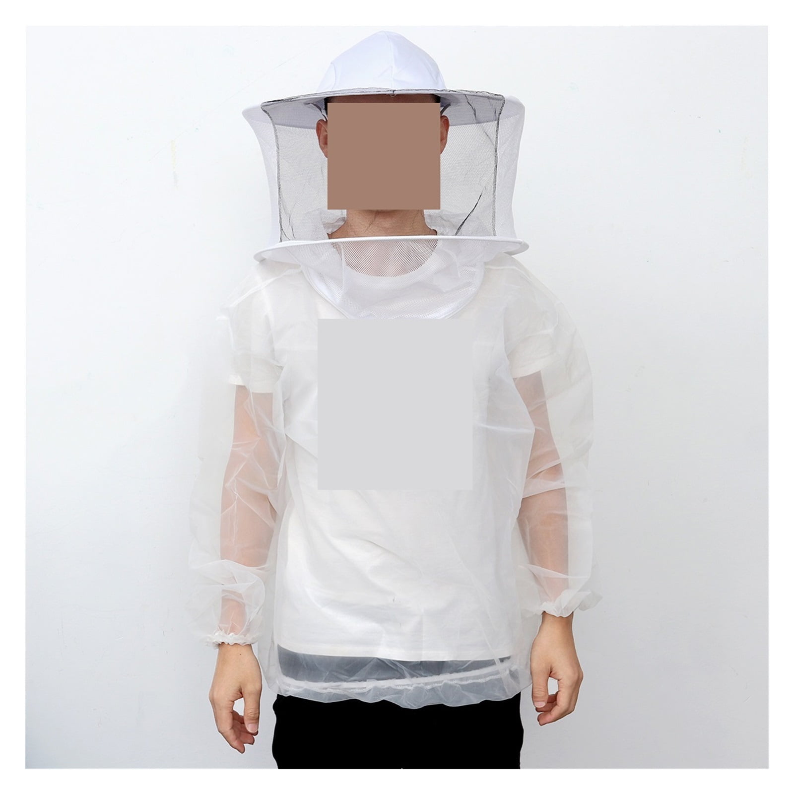 Beekeeping Protective Coat White Breathable Costume Accessories ...