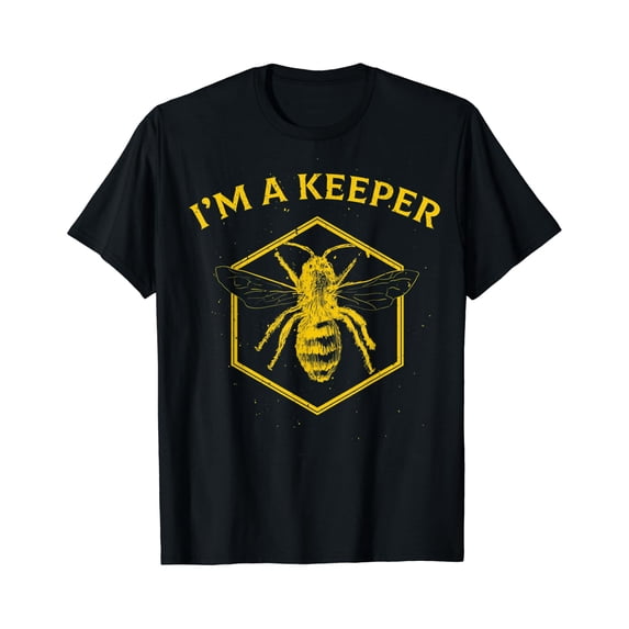Beekeeping Shirt I'm A Keeper Bee Hive Owner Gift T-Shirt - Walmart.com