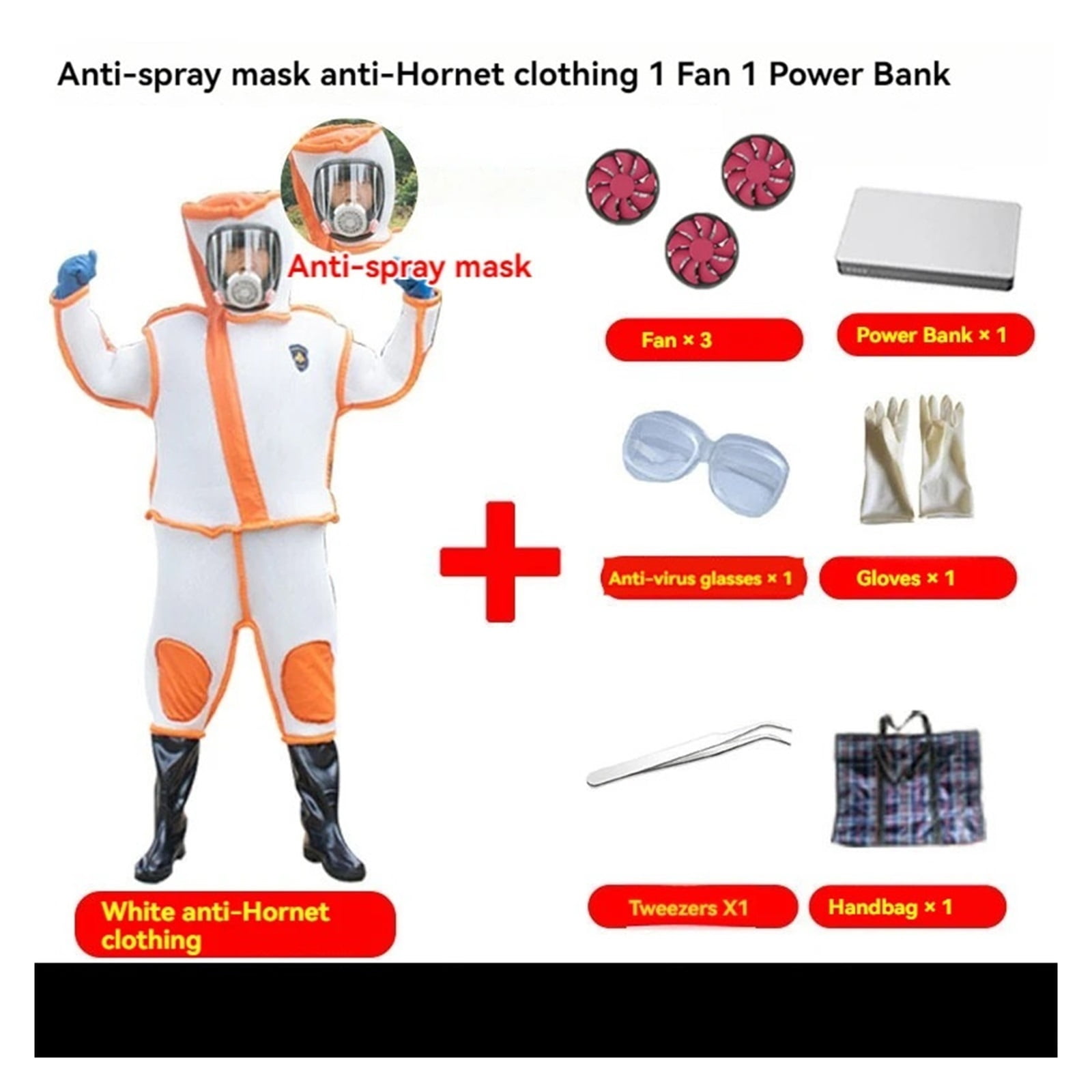 Beekeeping Specific Wasp Suit Breathable Jumpsuit Thickened Summer ...