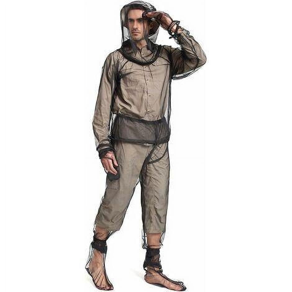 Beekeeping Suit Anti Mosquito Ultra Light Mesh Insect Full Body Hooded ...