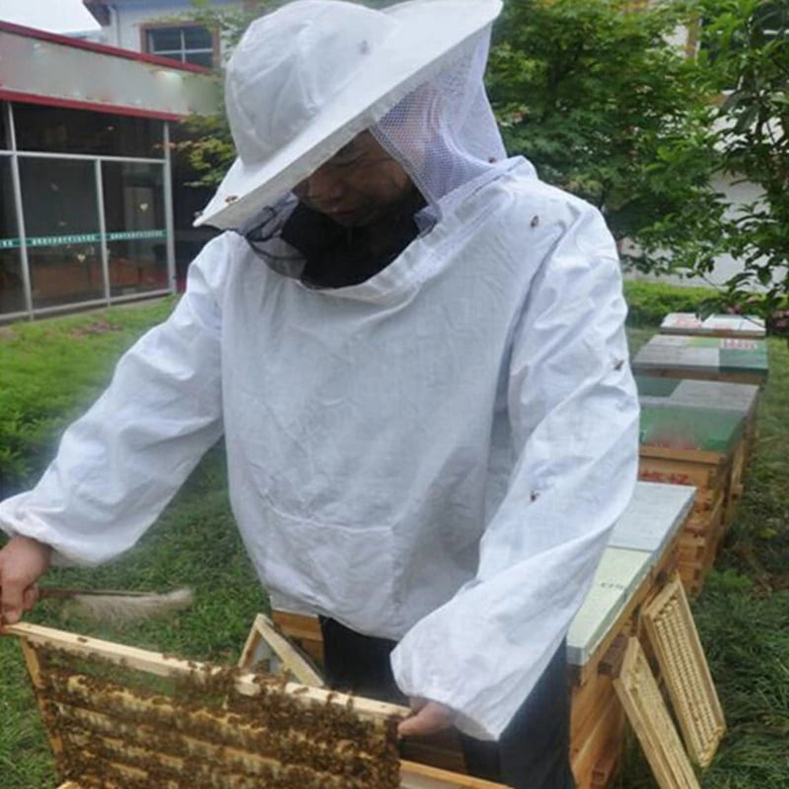 Beekeeping Suit Bee Clothes of with Hat Anti-Bee Suit Anti-Bee Bite ...