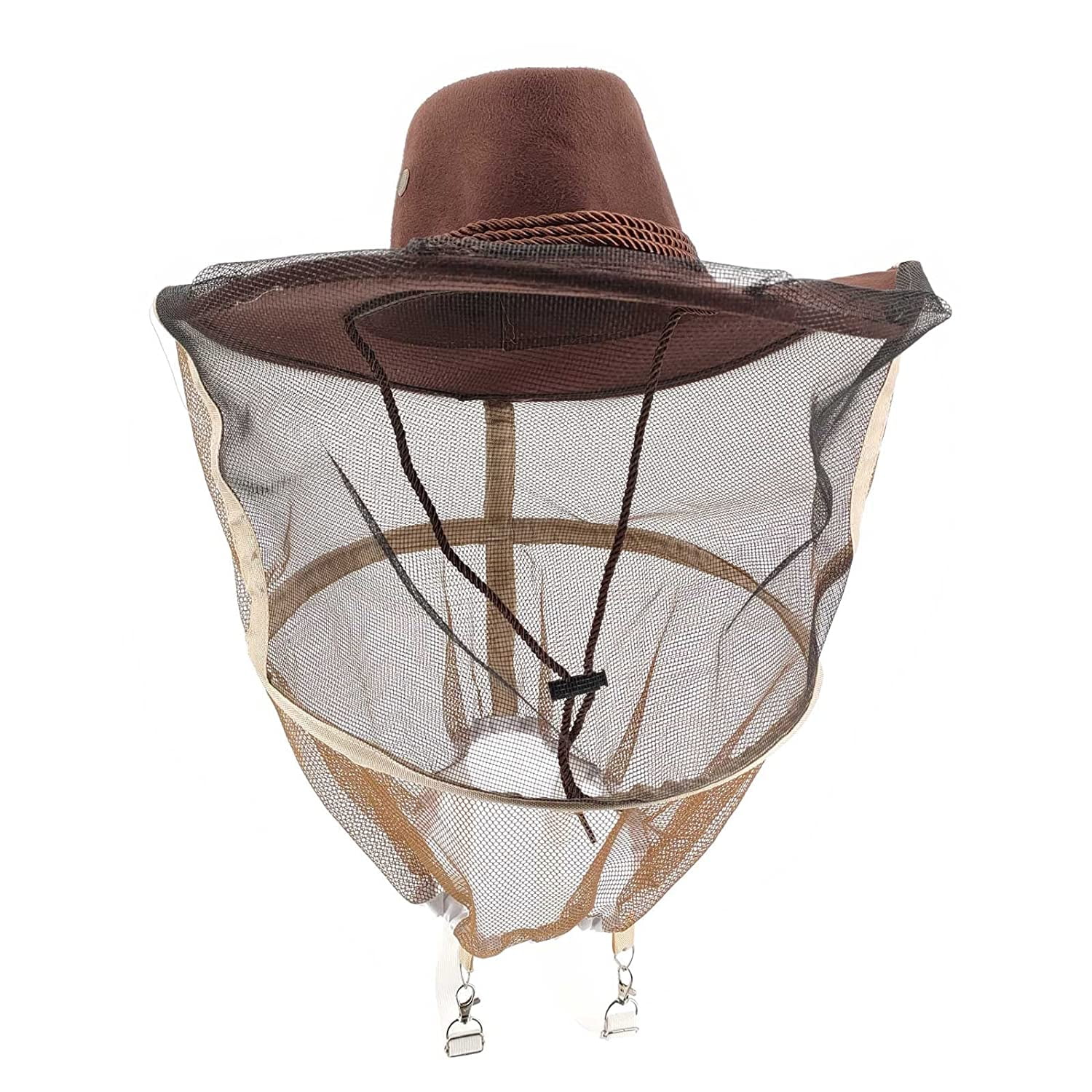 Beekeeper Cowboy Hat with Veil, Professional Beekeeping Supplies ...