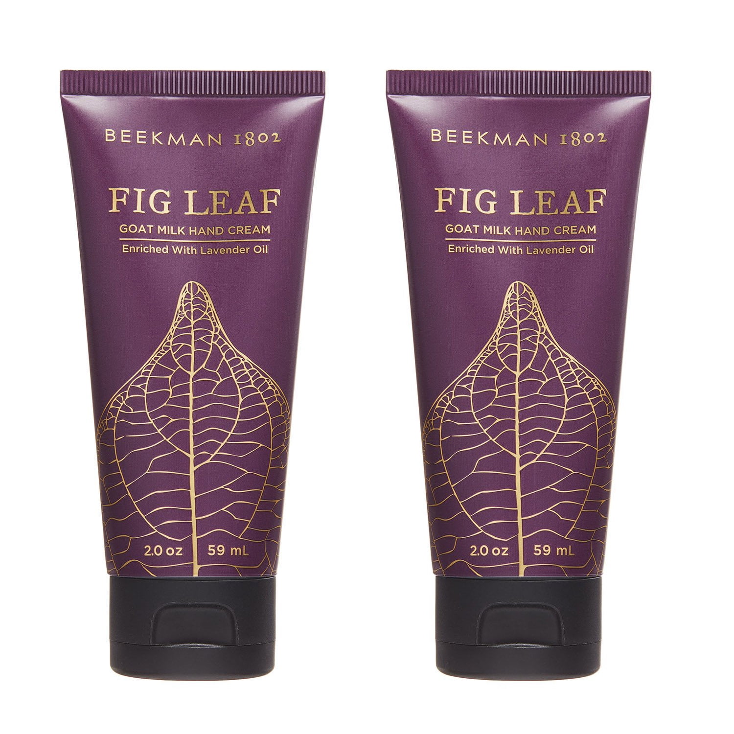 Beekman 1802 Goat Milk Fig Leaf Hand Cream, 2oz, Set of 2, Travel Size ...