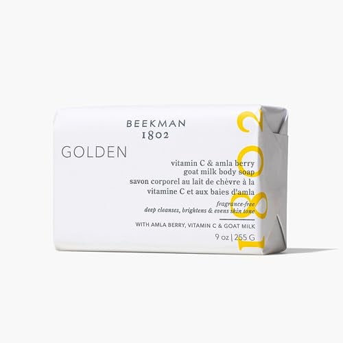 Beekman 1802 Goat Milk Body Soap Bar, Pure - Fragrance Free - 9 oz ...