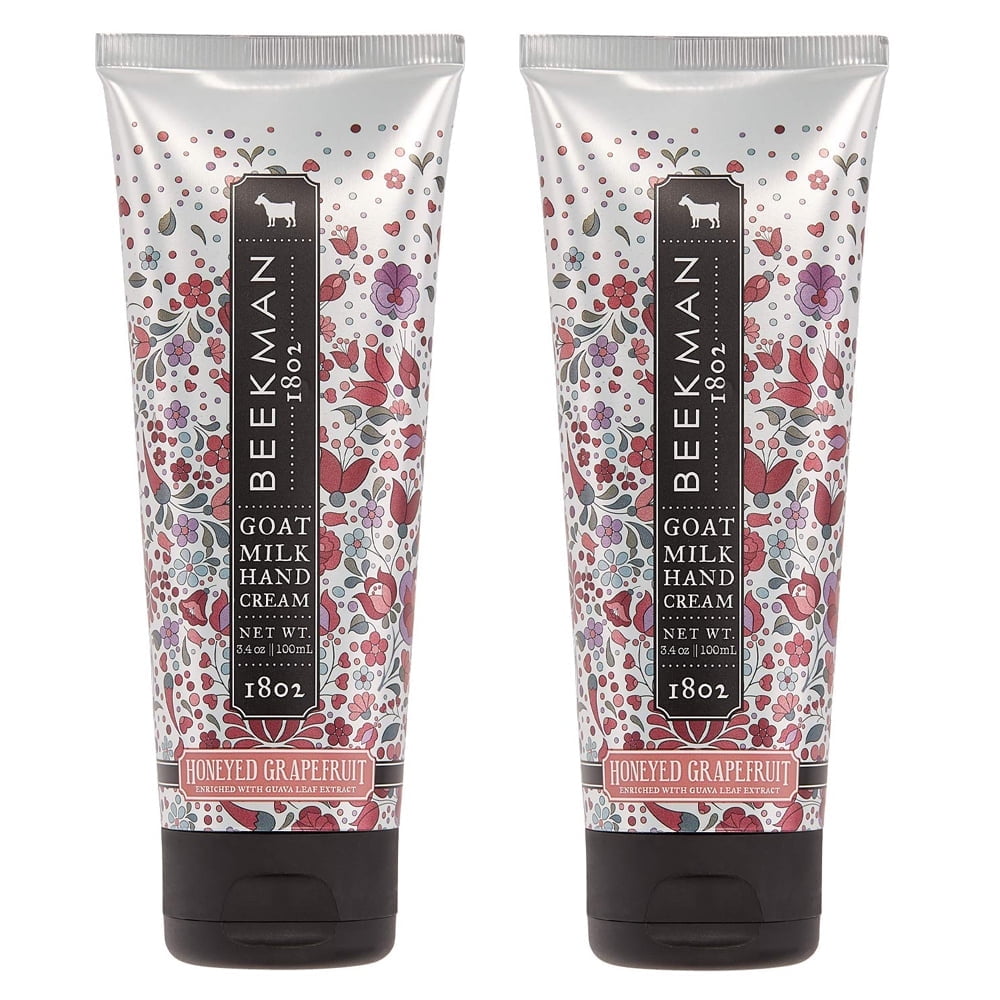 Beekman 1802 Honeyed Grape Fruit Goat Milk Hand Cream 2 oz (Pack of 2 ...