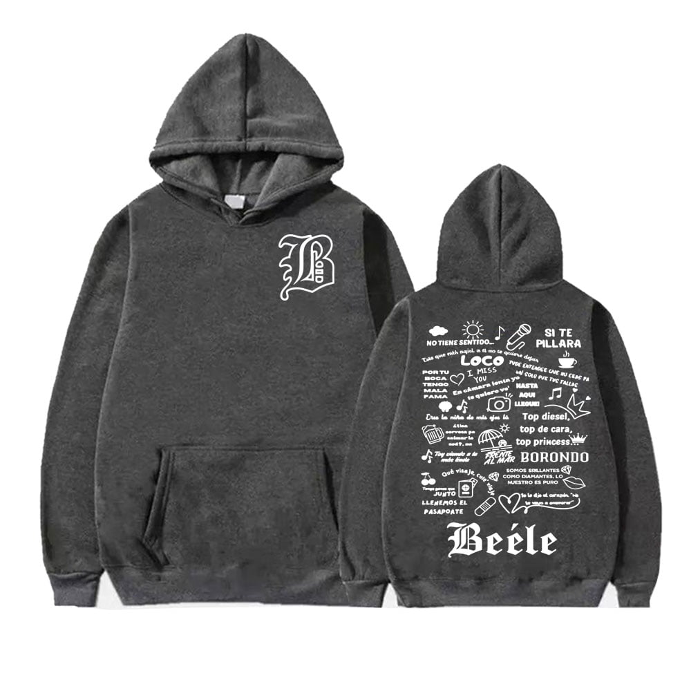 Beele Borondo Tour 2025 Merch Unisex Oversized Soft Fleece Graphic ...