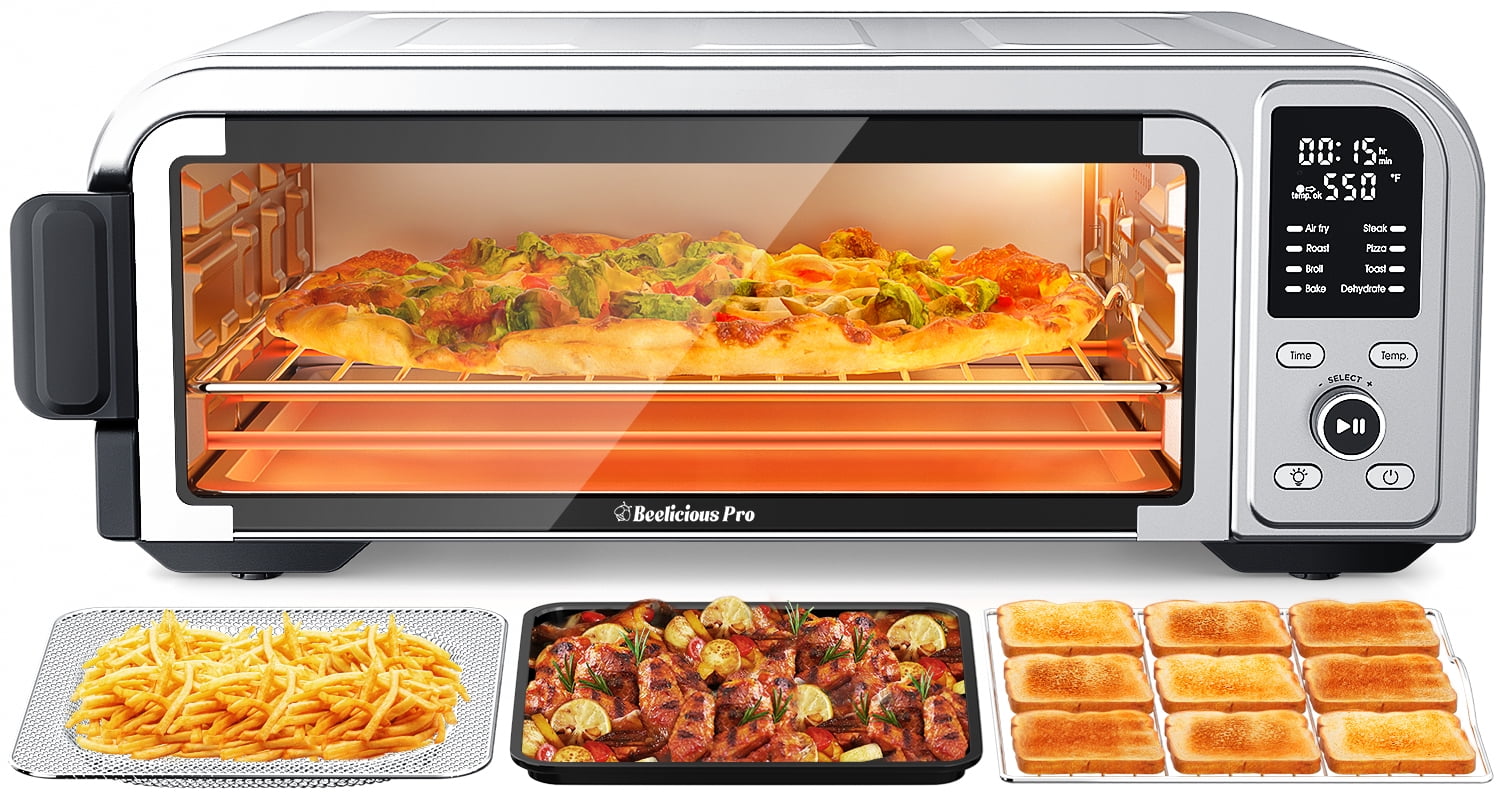 Beelicious Pro 19QT Air Fryer Toast Oven, Large Digital Air Fryer ...