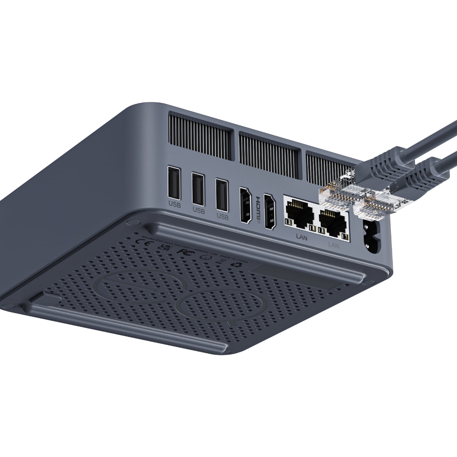 Beelink EQi12 Ai Mini PC Intel 12th Core i3 1220P 10C/12T Up to 4.4GHz Mini Computer 24G LPDDR5 ...