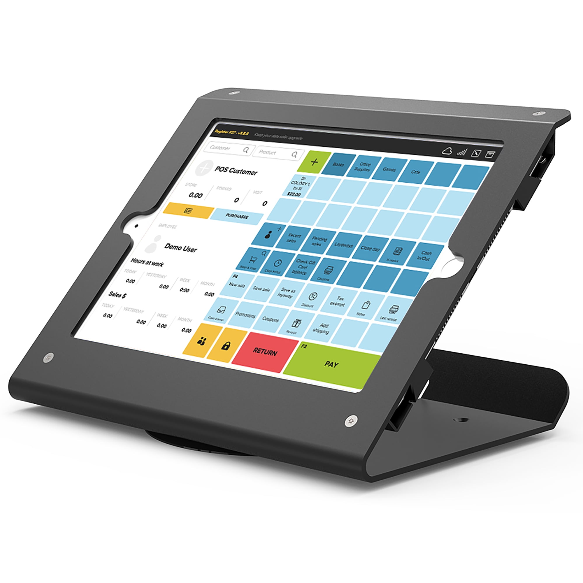 Beelta Retail Koisk iPad Stand 10.2 inch, Anti Theft POS Tablet Stand ...