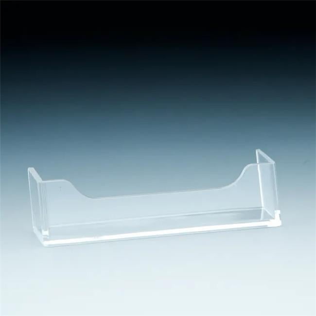 Beemak Plastics CS 55 CGP Styrene Add-On Business Card Holder, Clear ...