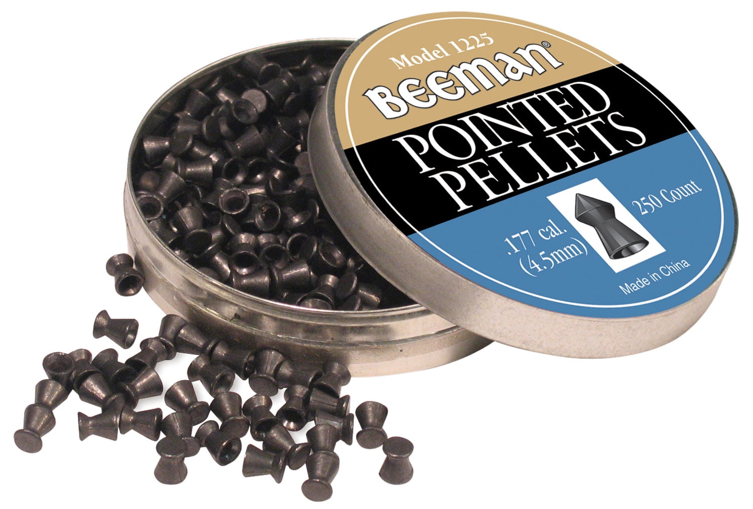 Beeman 1225 Pointed .177 Pellets Pointed .177 Pellets 250 - Walmart.com
