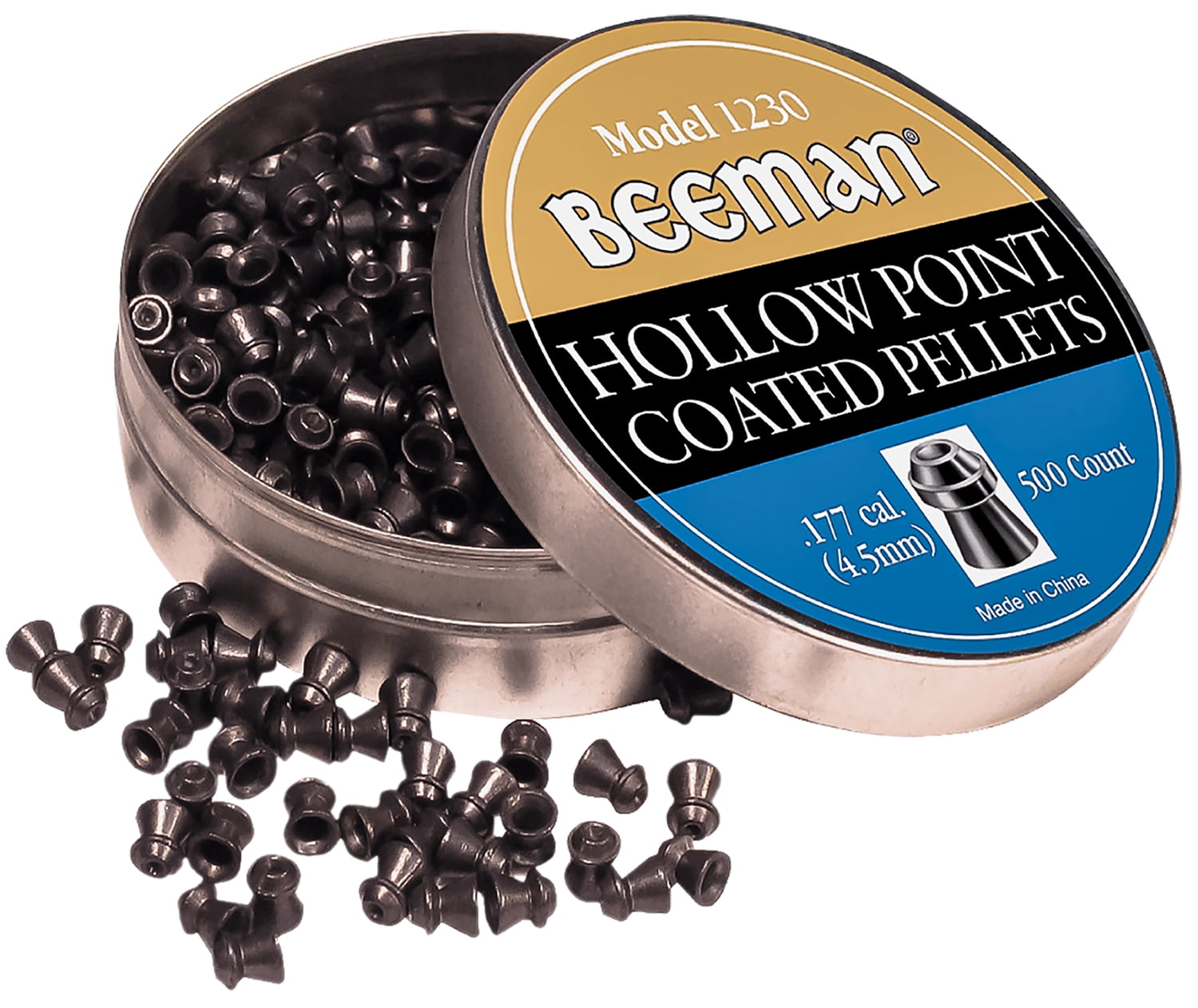 Beeman 1230 Hollow Point Pellets Hollow Point Pellets .177 500 ...