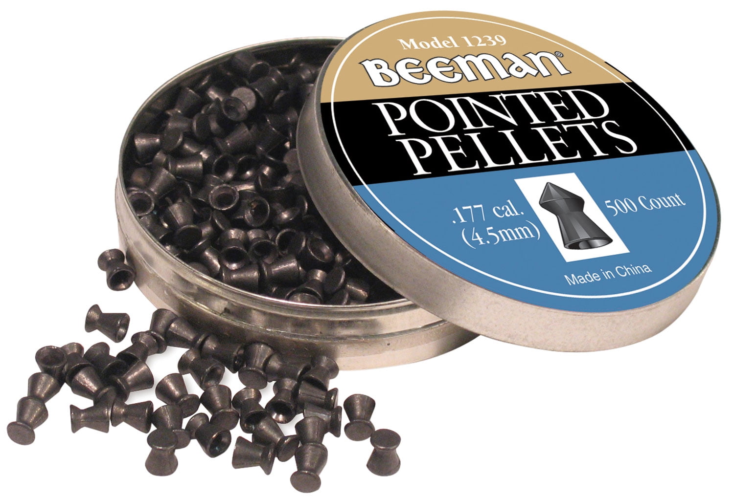 Beeman 1239 Pointed Pellets Pointed Pellets .177 500 - Walmart.com