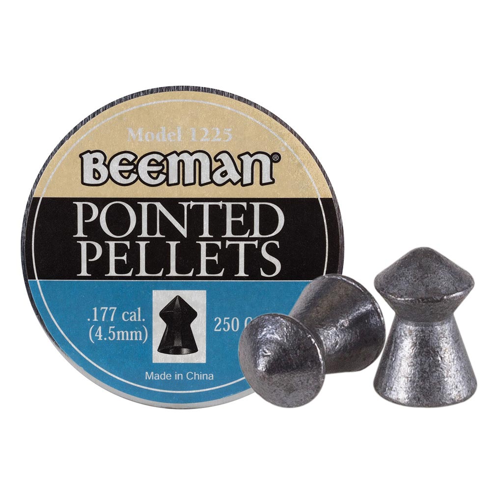 Beeman .177cal Pointed Pellets - 8.3 Grain (250 Count) - Walmart.com