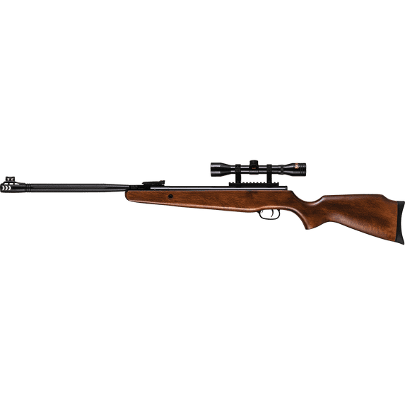 Beeman .22 Air Rifle Combo, European Wood Stock, w/ 4 X 32 Scope ...