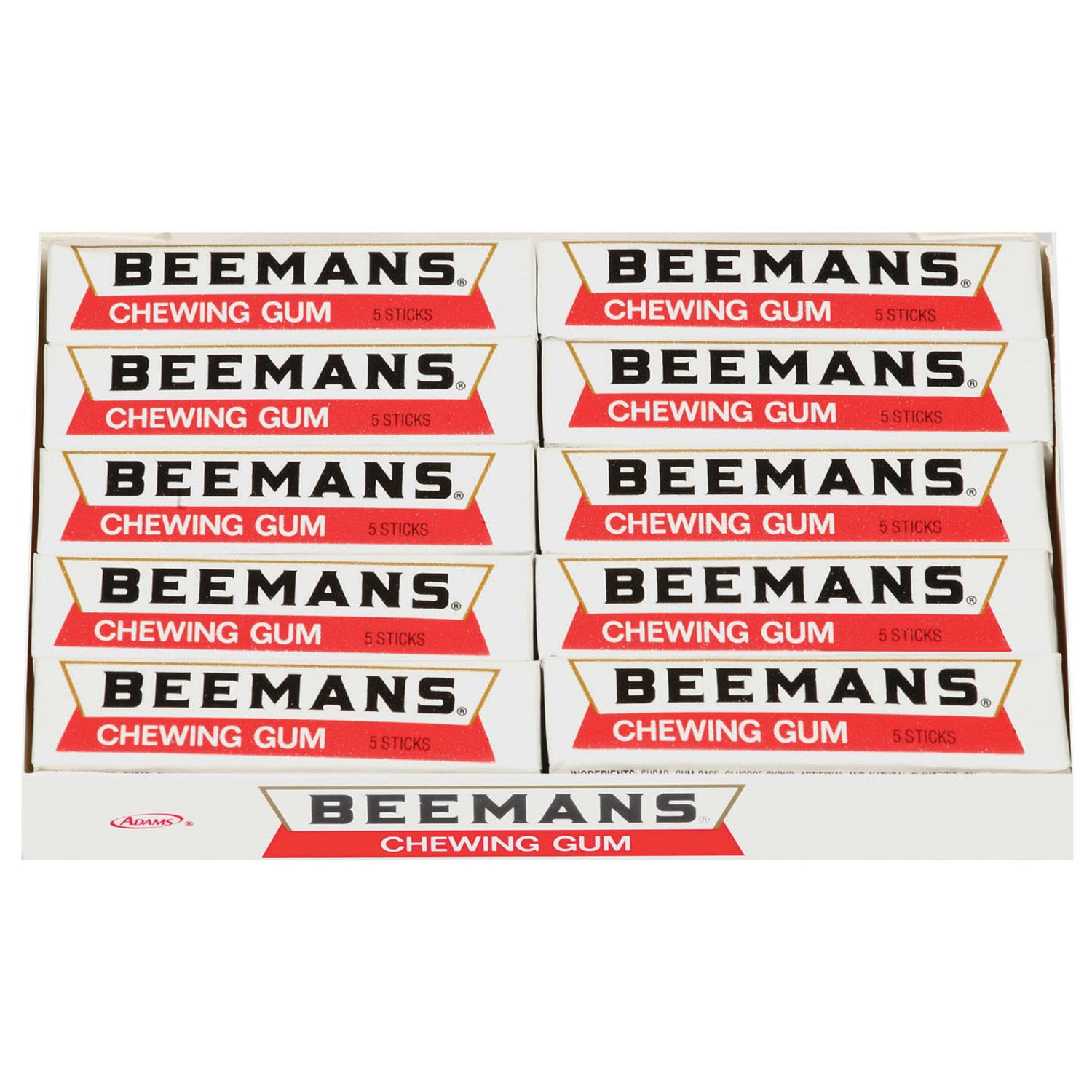 Beemans 5 Piece Chewing Gum, 20 count - Walmart.com