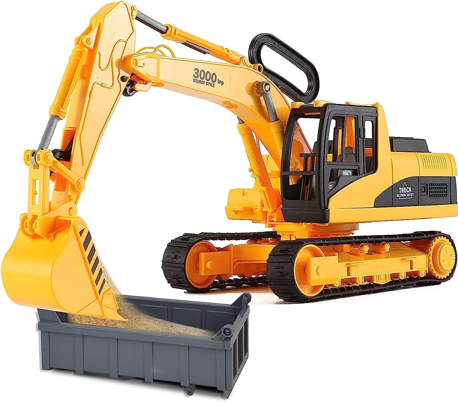 Beemo Excavator Toy Truck, Realistically Designed Girl & Boy Toys ...