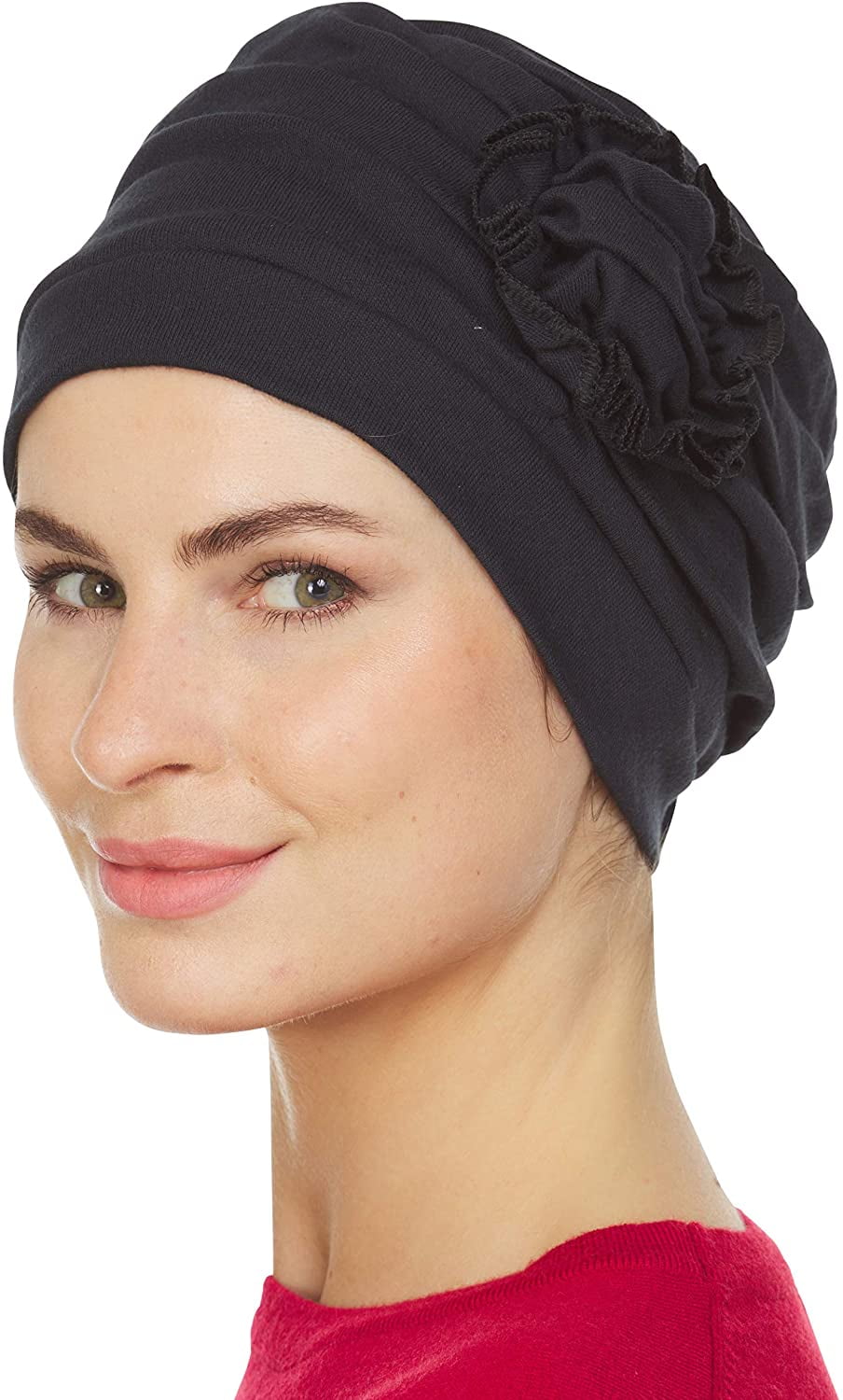 Beemo Women’s Gathered Pleated Chemo Turban - Comfortable and Stylish ...