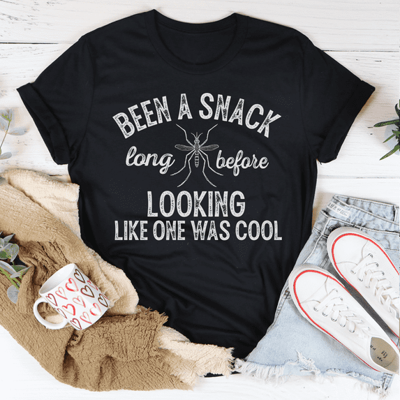 Been A Snack Long Before Looking Like One Was Cool Tee Peachy Sunday T ...