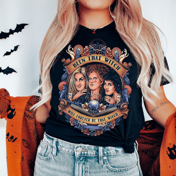 Been That Witch Will Forever Be That Witch Style Tee Printify T-Shirt T ...