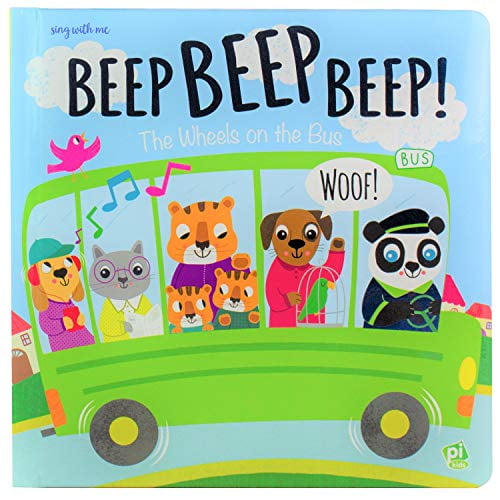 Pre-Owned Beep Beep Beep! The Wheels on the Bus Sound Book - PI Kids ...