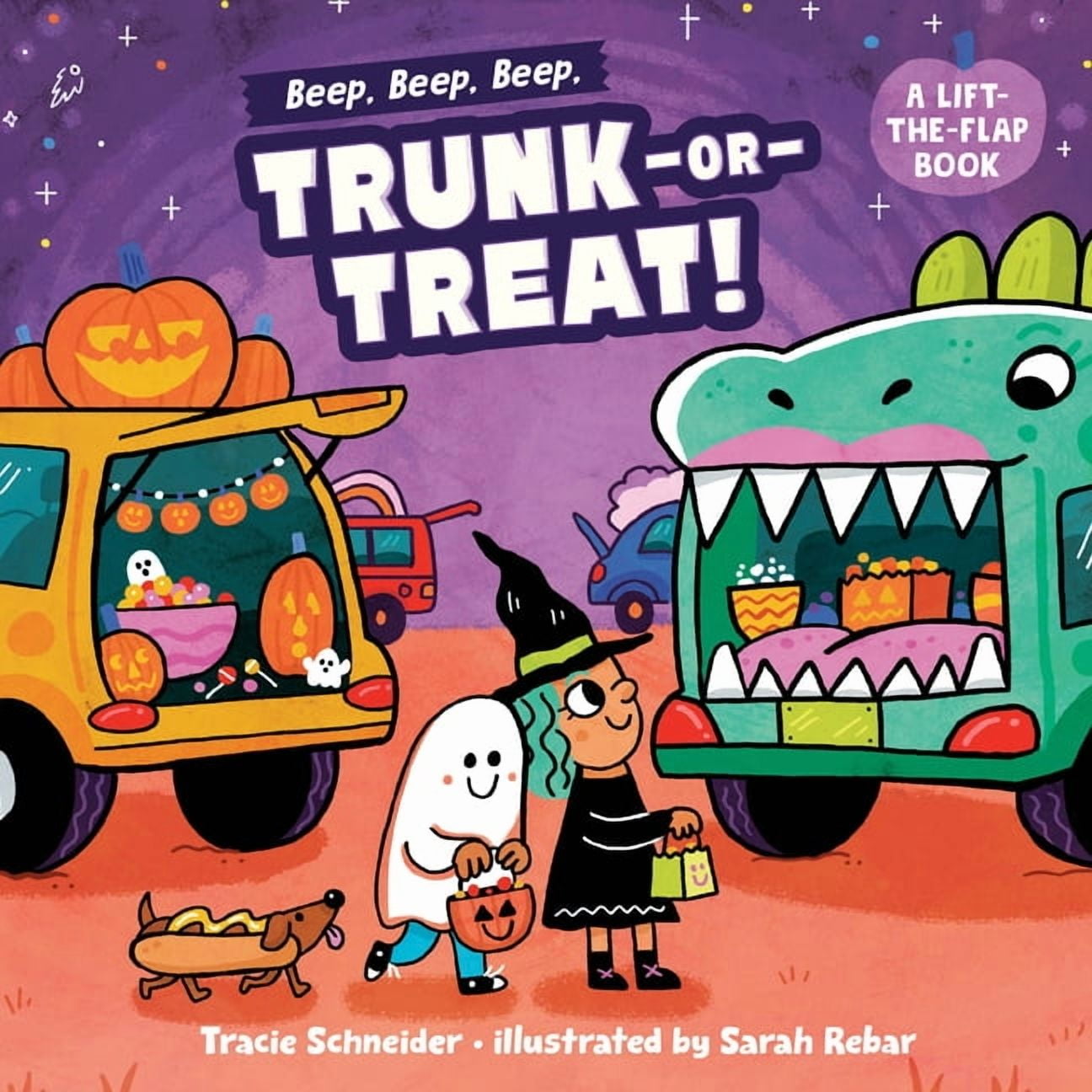 Beep, Beep, Beep, Trunk-Or-Treat!: A Lift-The-Flap Book, (Board Book) - Walmart.com