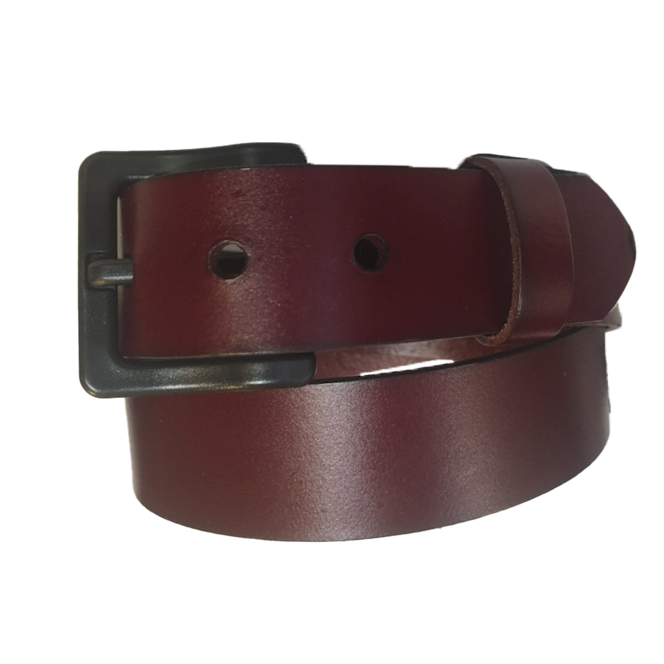 Beep Free® 35MM Italian Leather Belt, Chestnut, Size 42-44, TSA & Metal ...