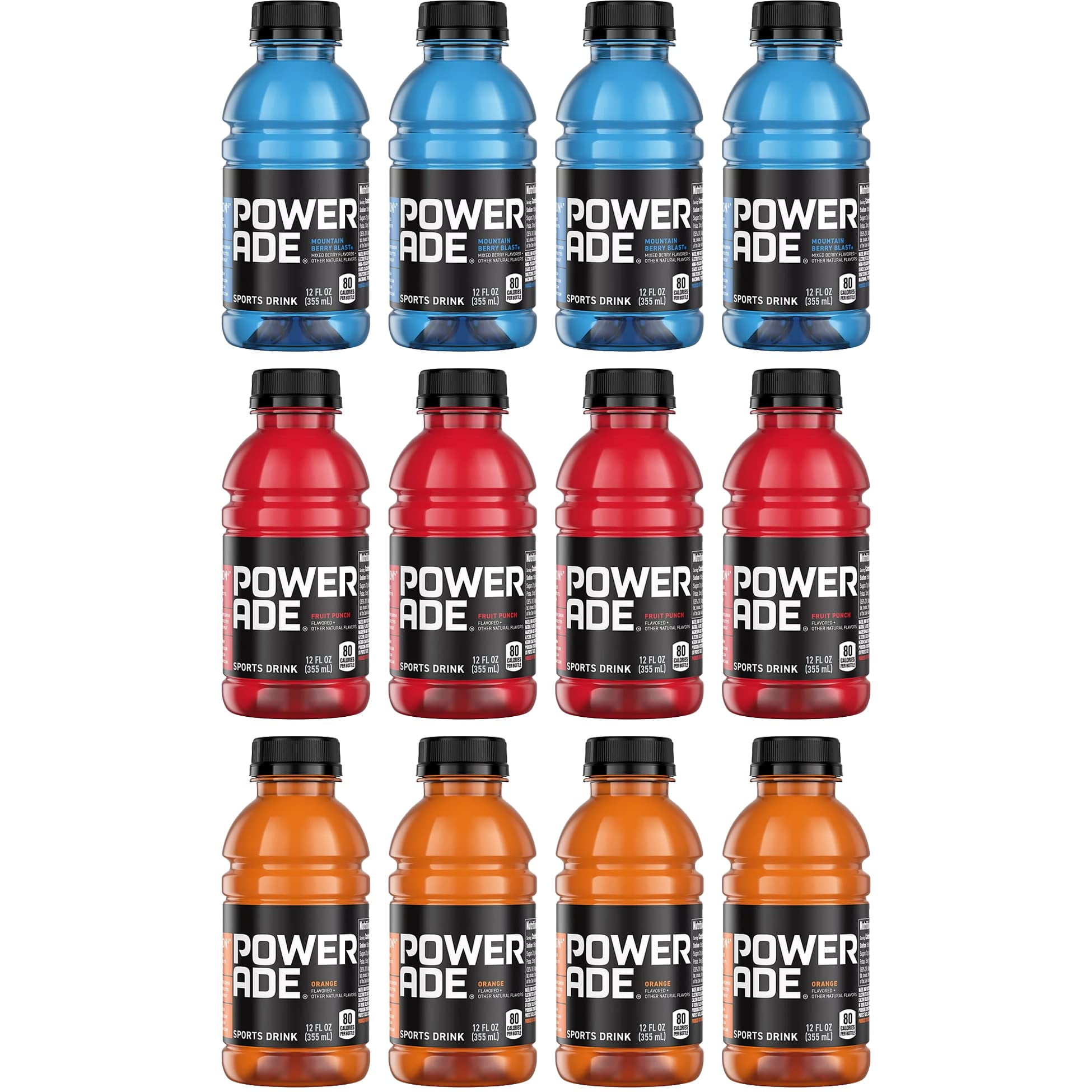 Beeq Box - (Pack Of 12) Powerade Sports Drink Variety Pack 12 Fl. Oz ...