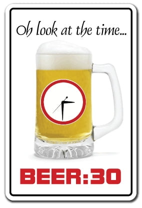 Beer 30 Sign | Indoor/Outdoor | Funny Home Décor for Garages, Living ...