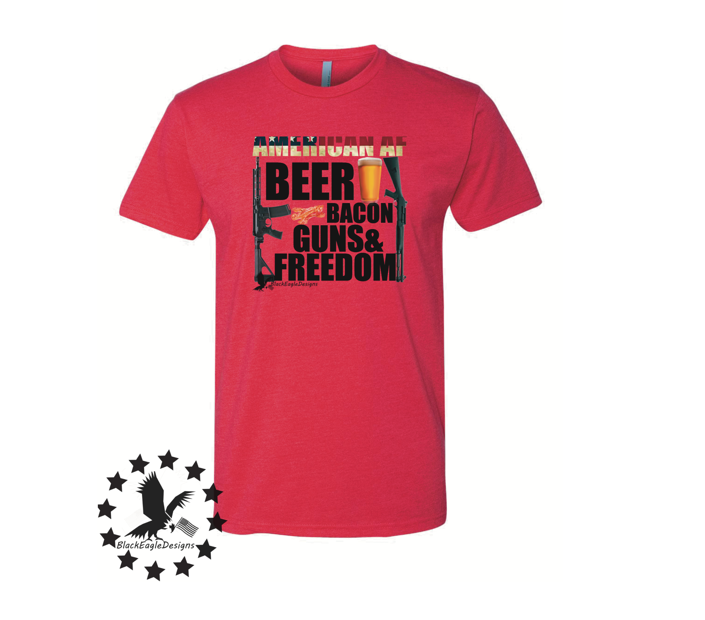 Beer Bacon Guns And Freedom - Walmart.com