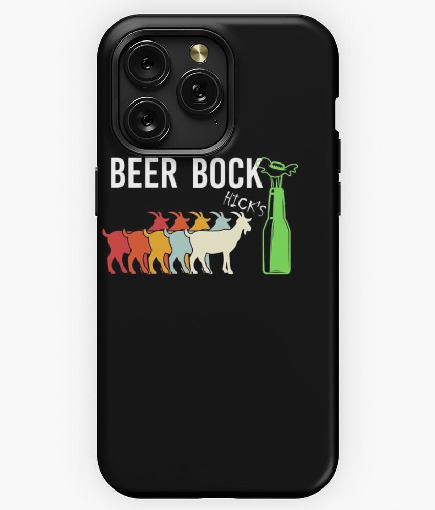 Beer Bock Hick's Strong Lager Graphic Design A2967 Phone Case for ...