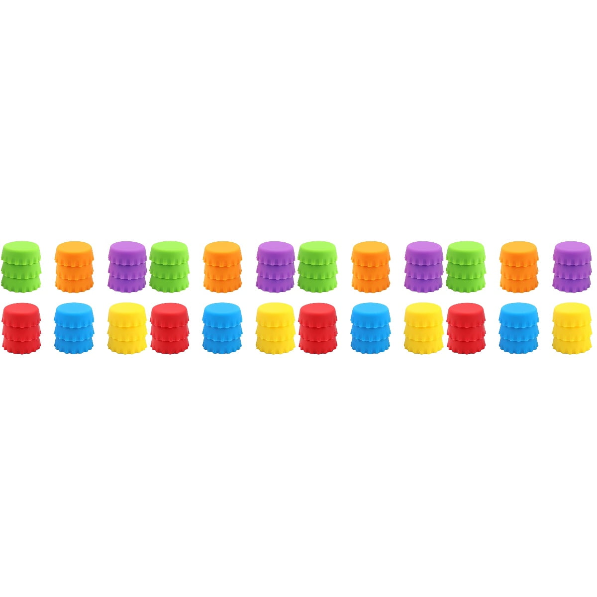 Beer Bottle Cap Rubber Caps Color Distinguish Playthings Beverage ...