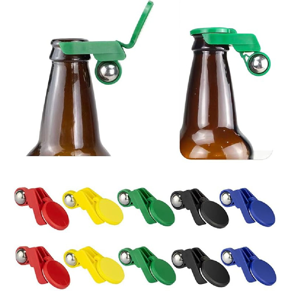 Beer Bottle Caps Automatic Beverage Bottle Topper Easy to Use Dustproof ...