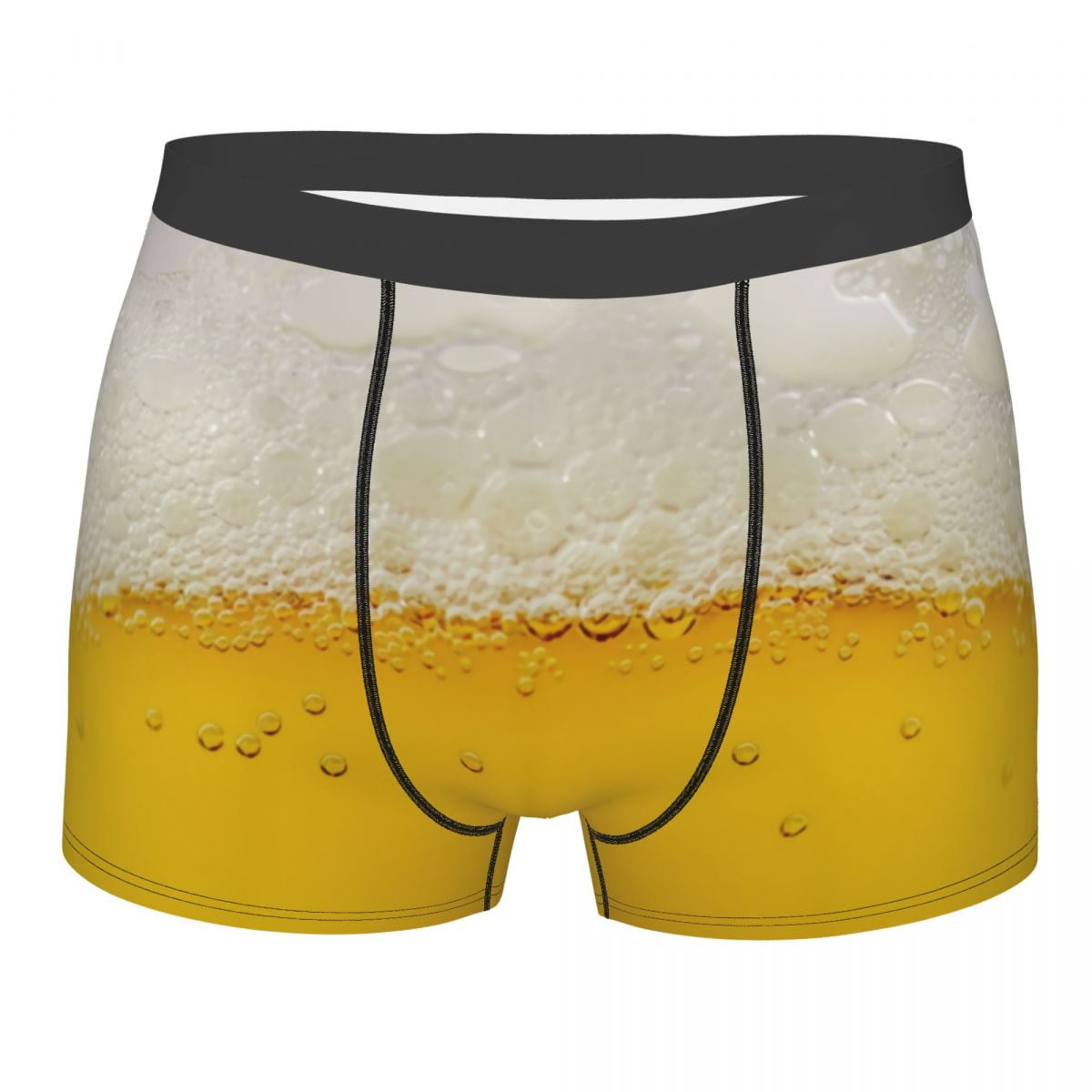 Beer Boxer Shorts For Men 3D Printed Sexy Male Alcohol Lover Underwear ...