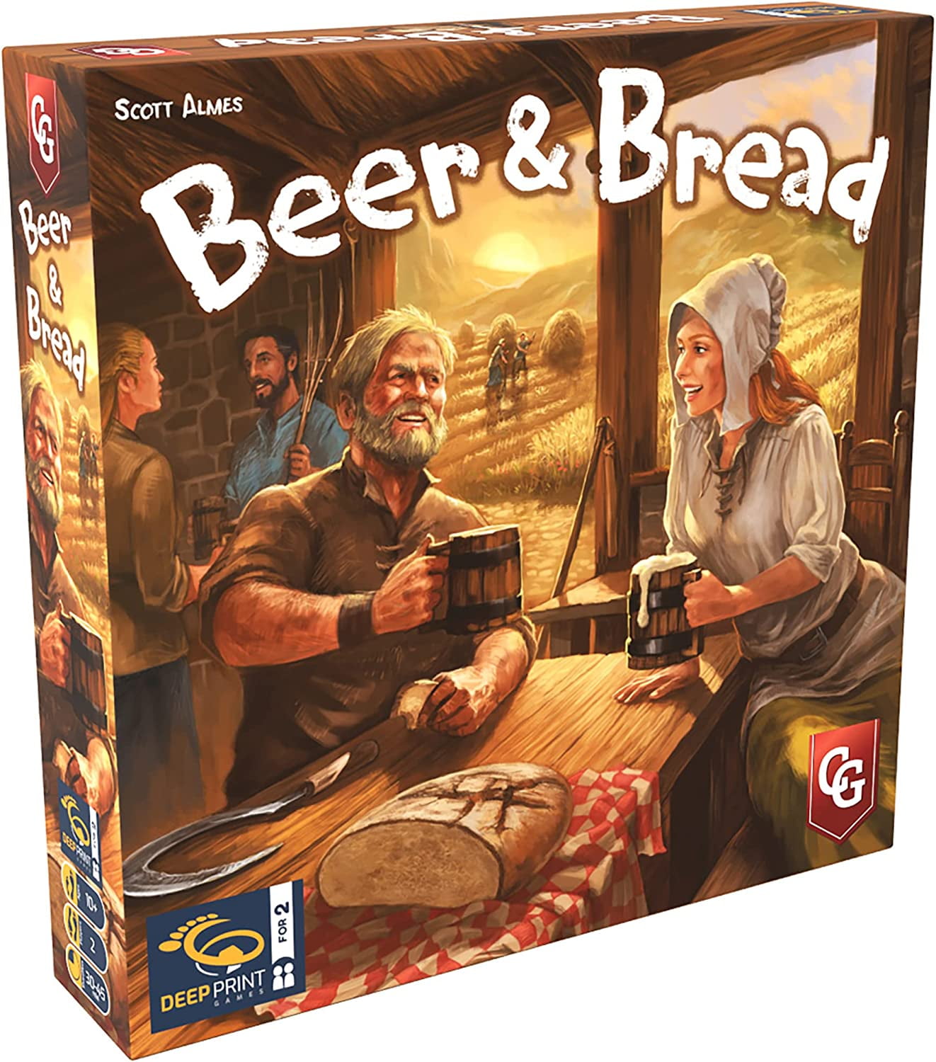 Beer & Bread - Capstone Games, Multi-Use Card Game, Resouce Management ...