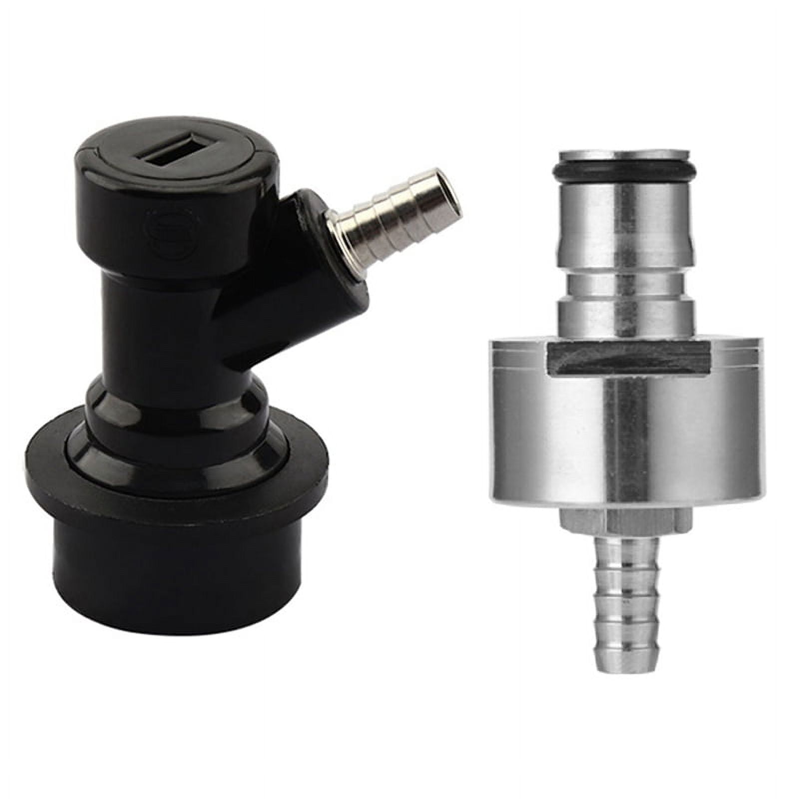 Beer Brewing Carbonation Cap with 5/16Inch Barb Lock Disconnect Set,Fit ...
