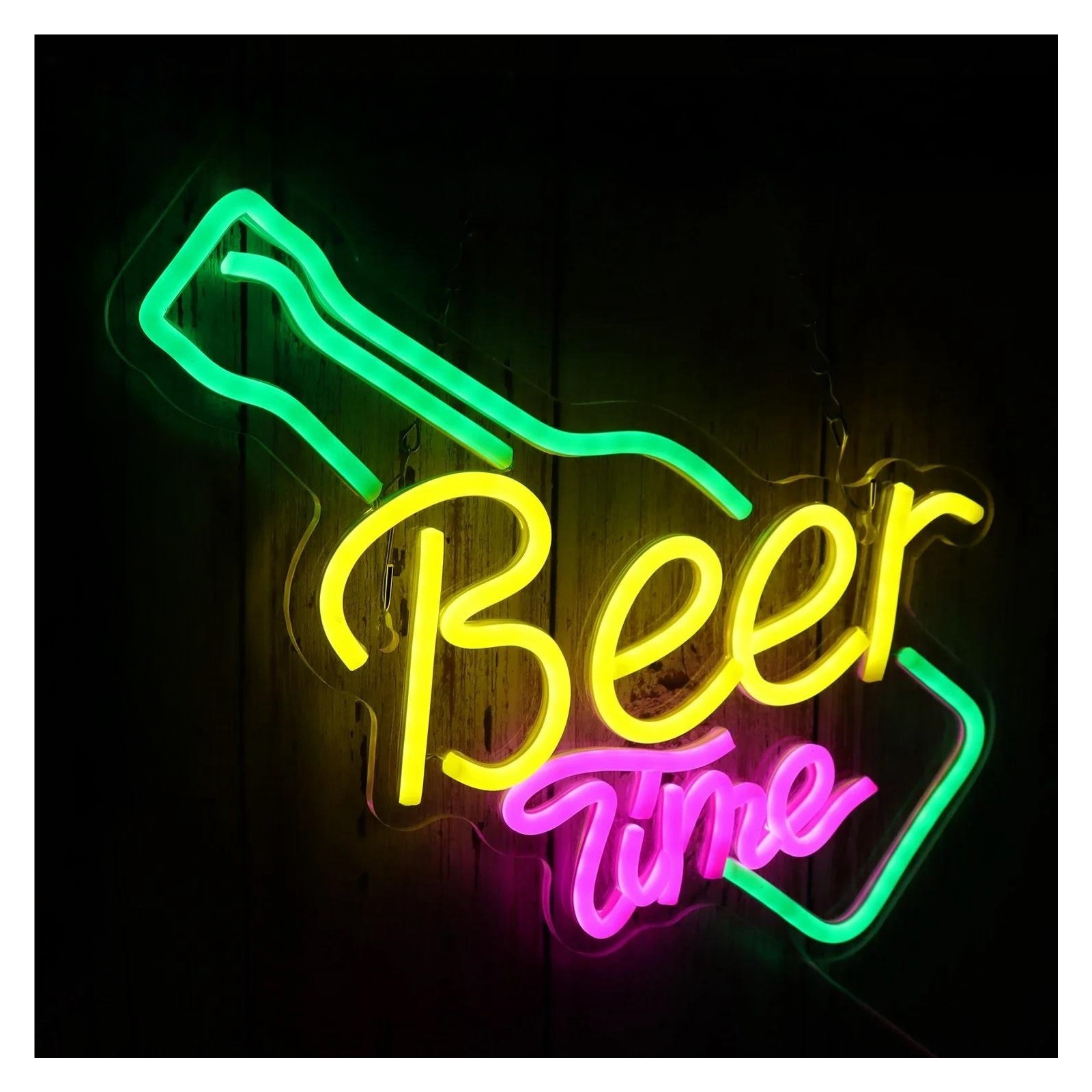 Beer Cheers Neon Sign Led Cocktail Sign For Beer Man Cave Bar Home Pub ...