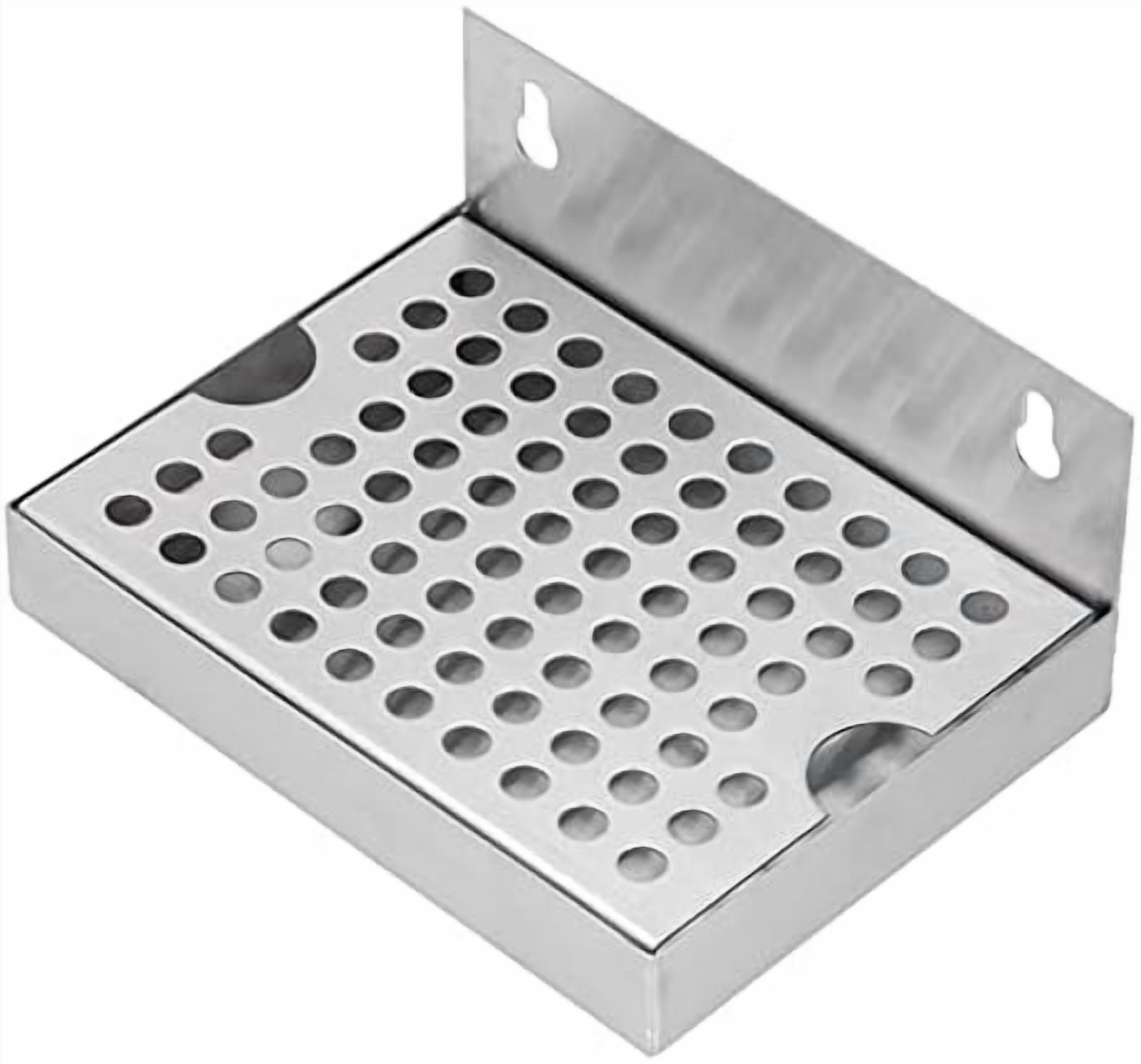Beer Drip Tray, Stainless Steel Wall Mount Kegerator Beer Tower Drip ...