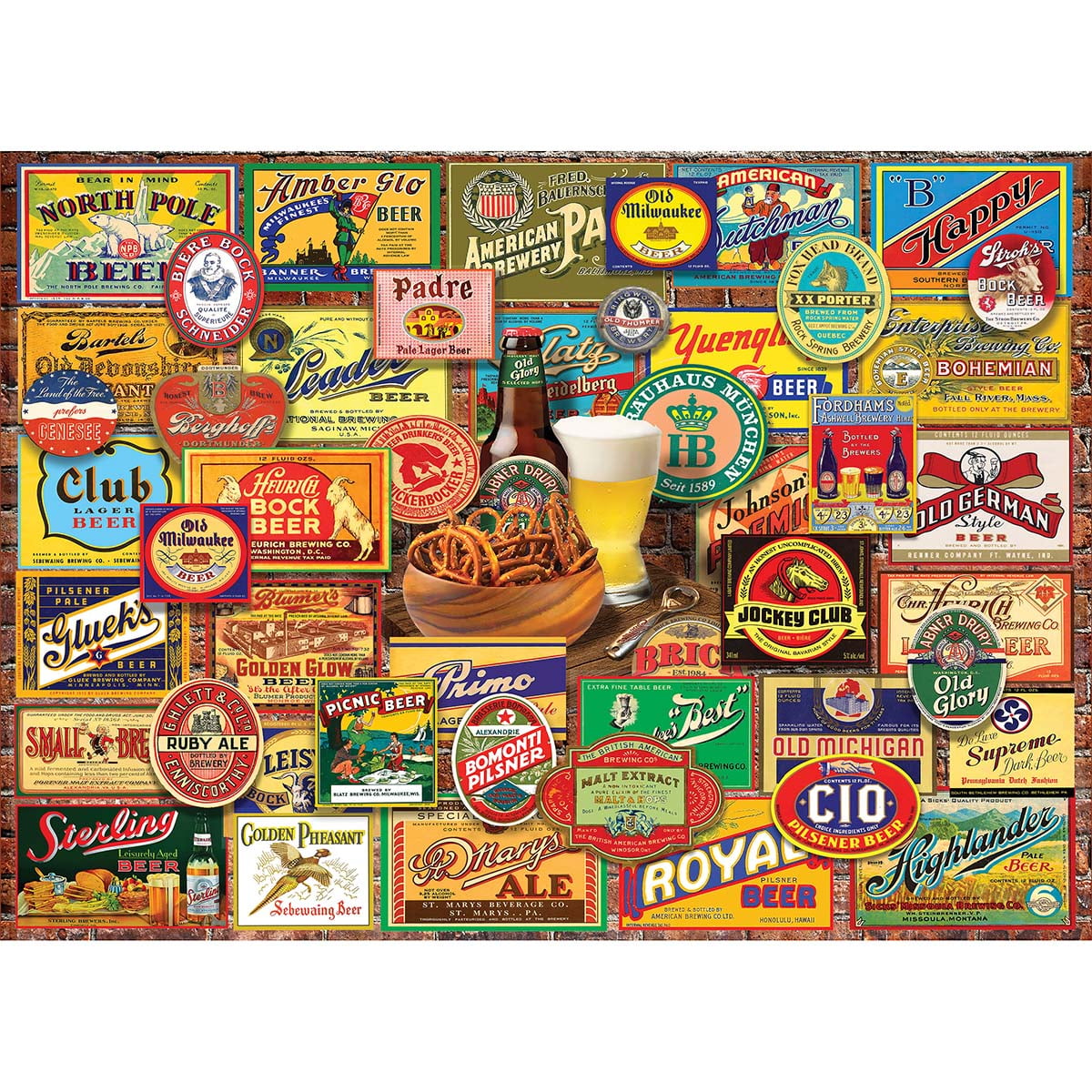 Beer Fest 1000-Piece Puzzle - Walmart.com