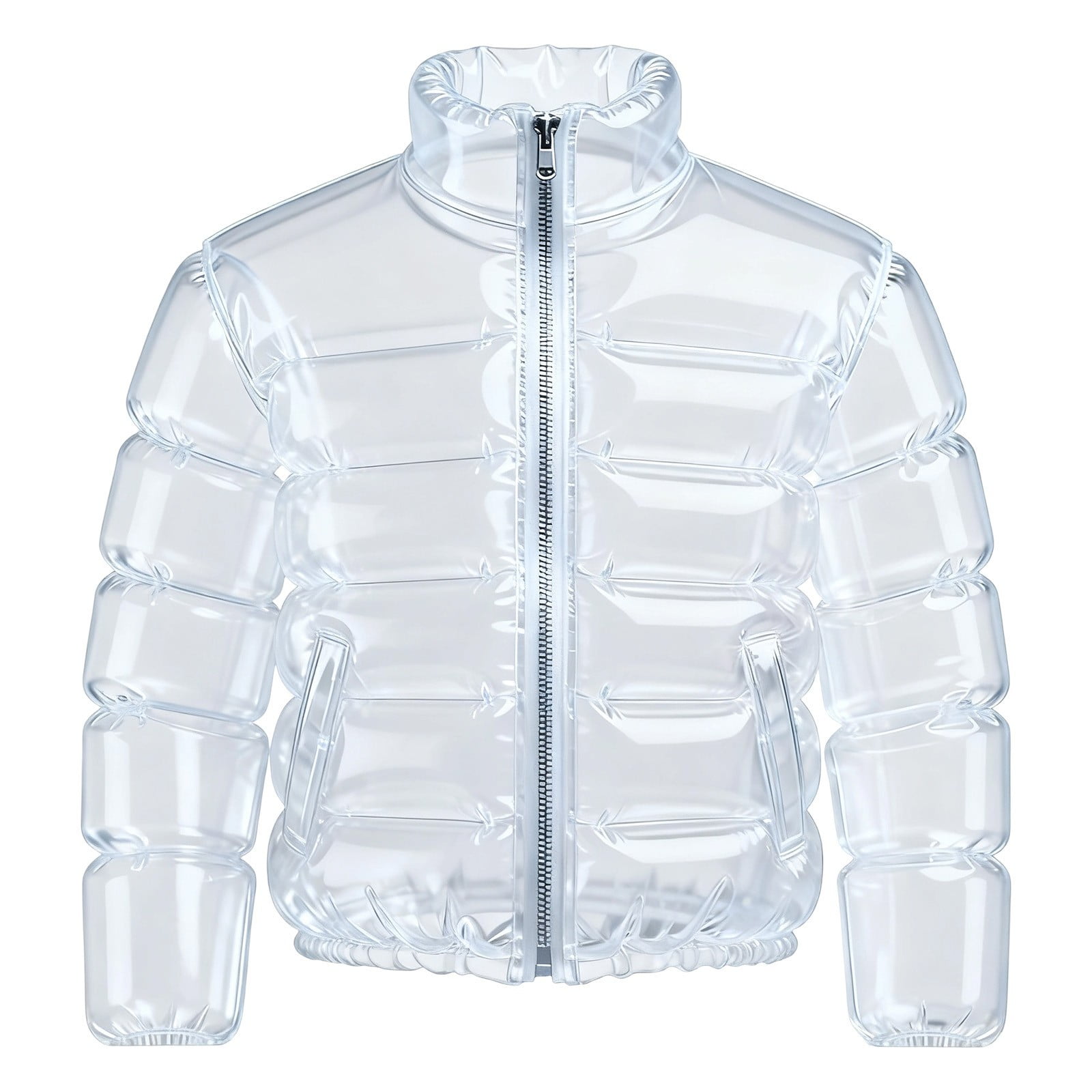 Beer-Filled Jacket Transparent Beer Puffer Jackets Beer-Drinking Jacket ...