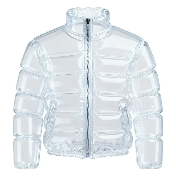Beer-Filled Jacket Transparent Beer Puffer Jackets Beer-Drinking Jacket ...