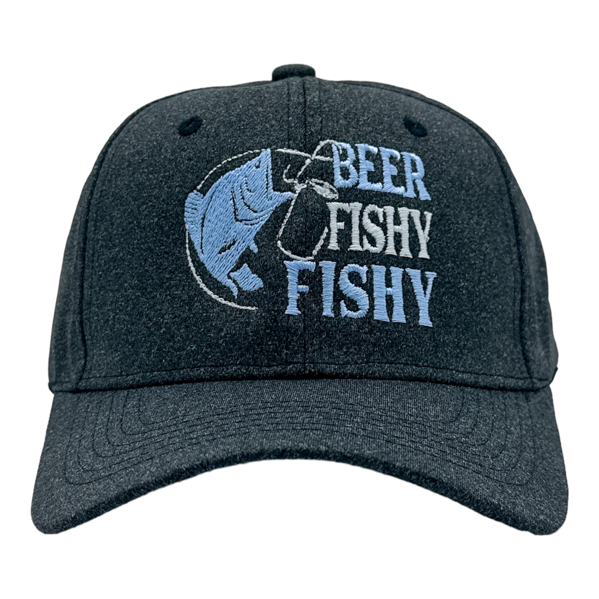 Beer Fishy Fishy Hat Funny Beer Lover Fishing Novelty Cap - Walmart.com